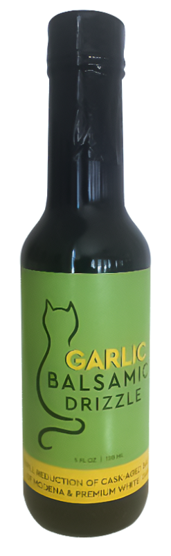 Garlic Balsamic Drizzle – Black Cat Cafe & Bakery